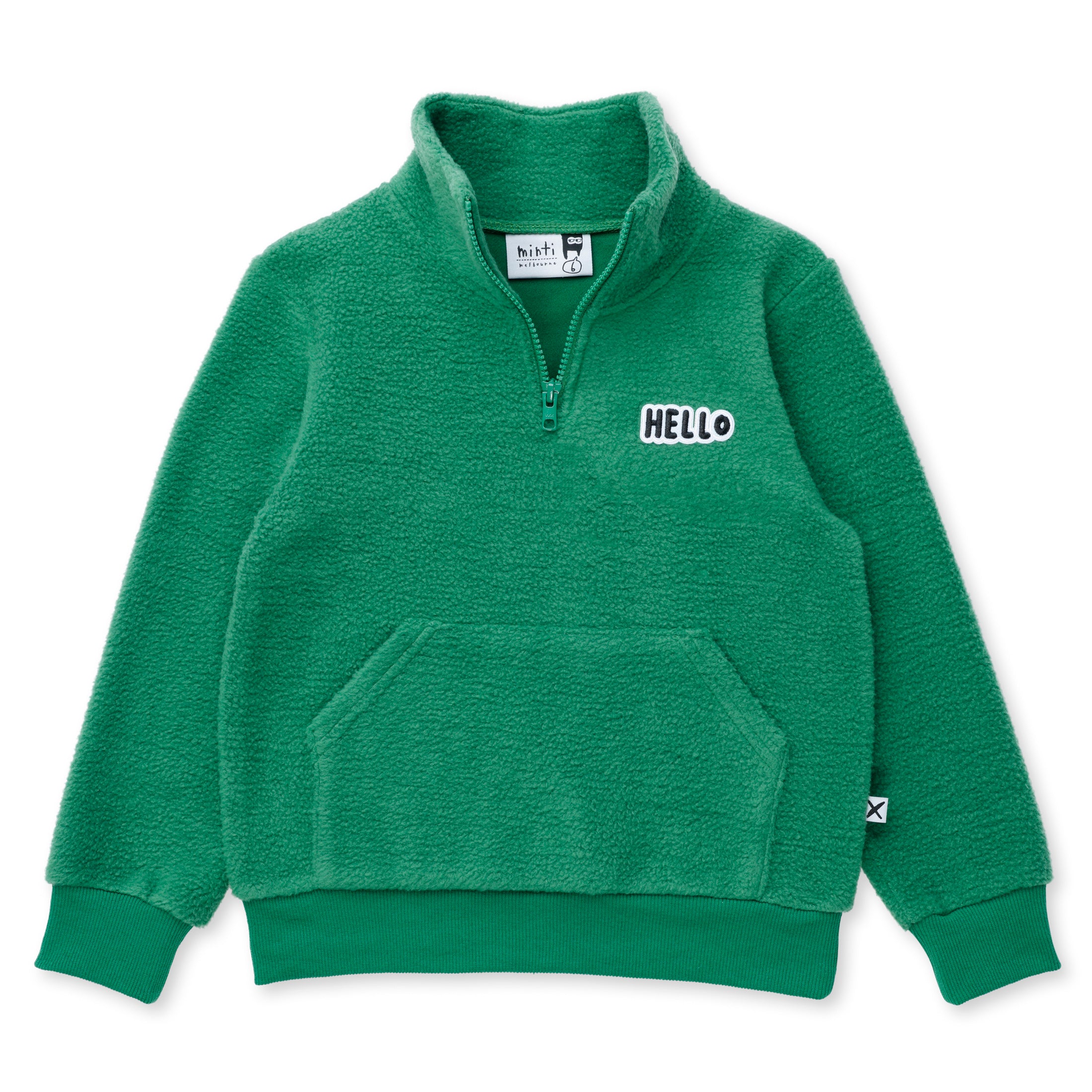 Minti Teddy Half Zip Crew – Minti NZ