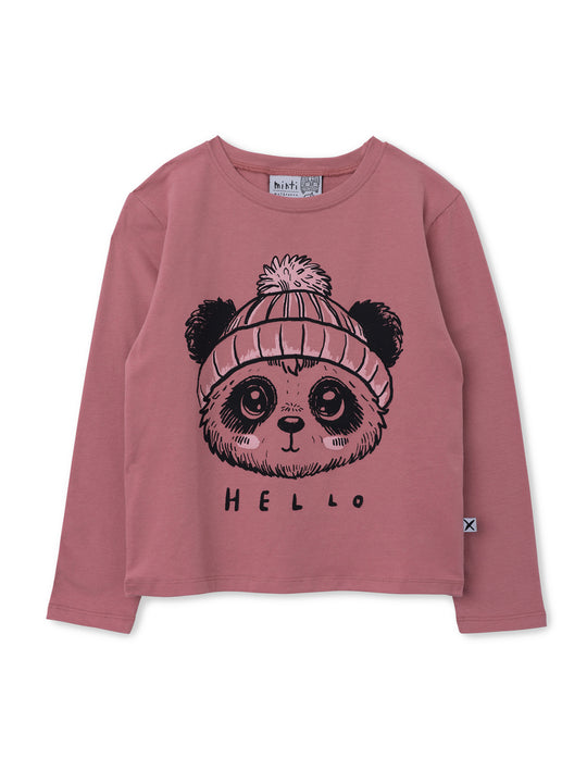 Minti Hello Panda Tee – Minti NZ