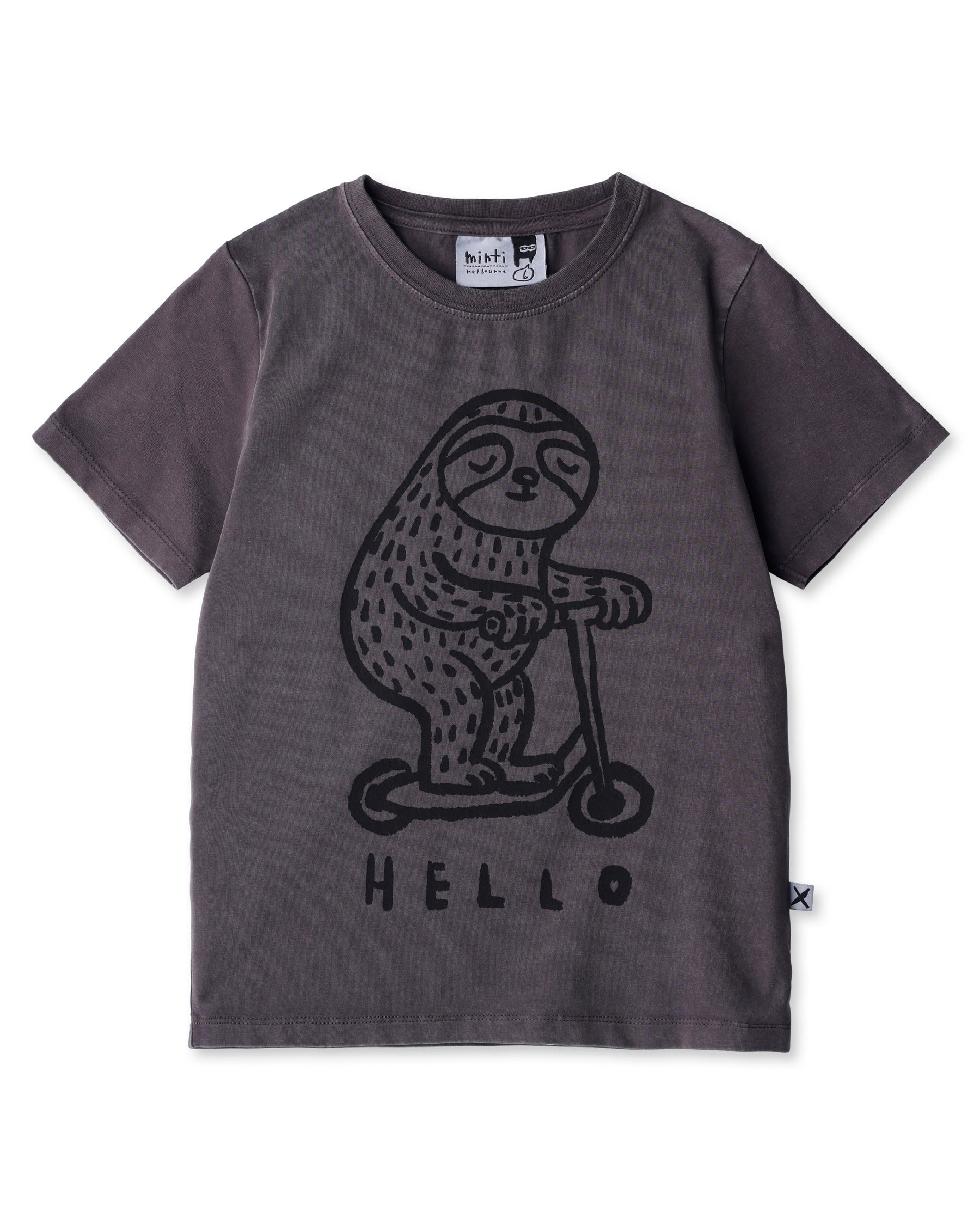Minti Hello Sloth Goodbye Croc Tee – Minti NZ