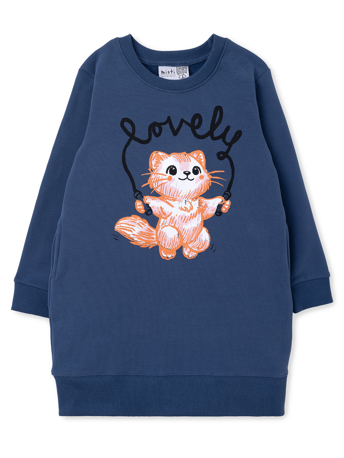 Minti Lovely Kitty Furry Dress – Minti NZ